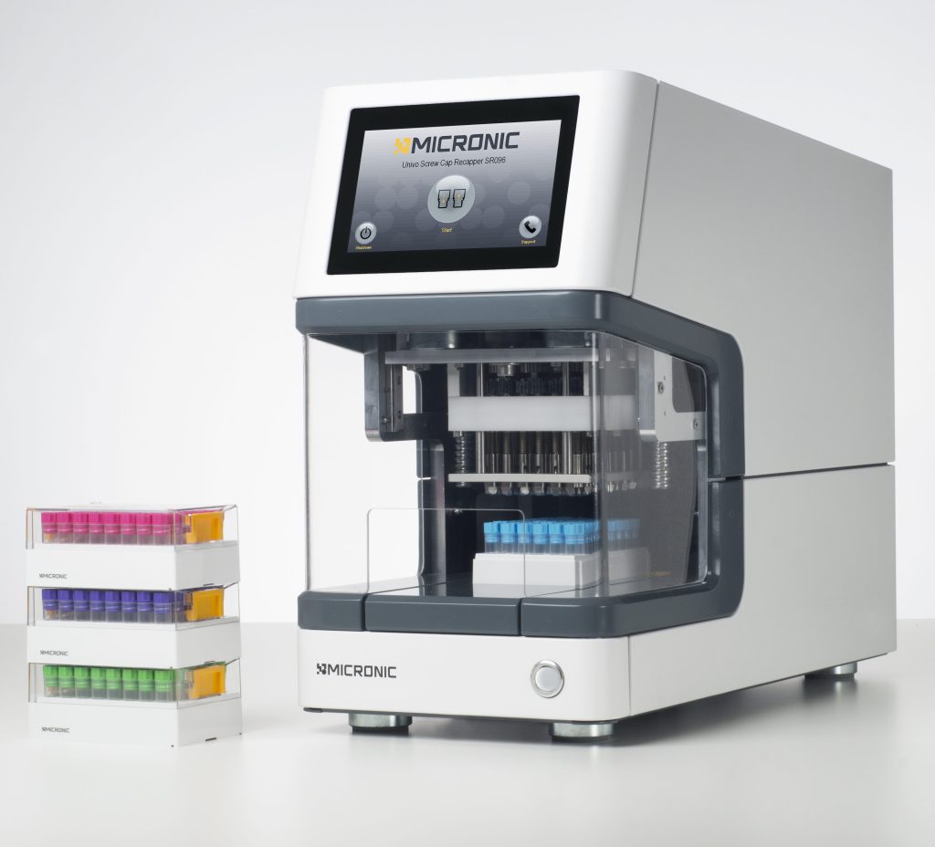 CS700 Screw Cap Recapper - (De)Capping Equipment - NBS Scientific