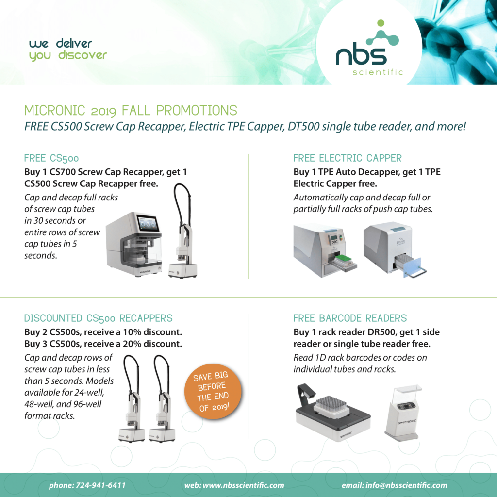 Free Laboratory Instruments - NBS Scientific