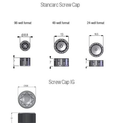 Screw Cap IG for External Thread - NBS Scientific